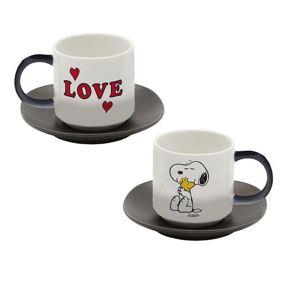 Peanuts Mugs Love - Espresso set of 2 – Richard Dare